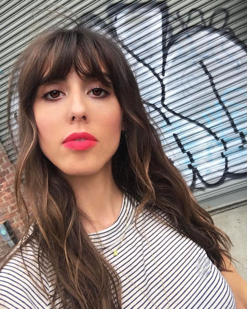 Here’s Why Curtain Bangs Are Blowing Up Pinterest - Brit + Co