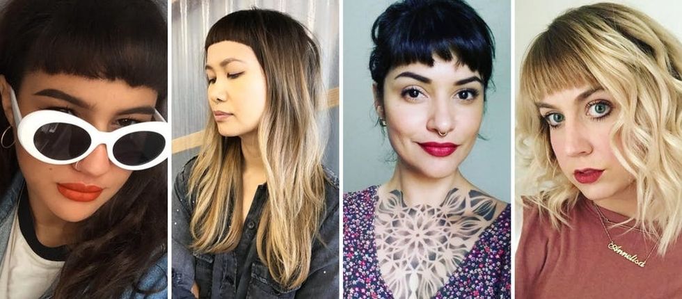 Making a Case for Microbangs, Fall’s Newest Trending Haircut - Brit + Co