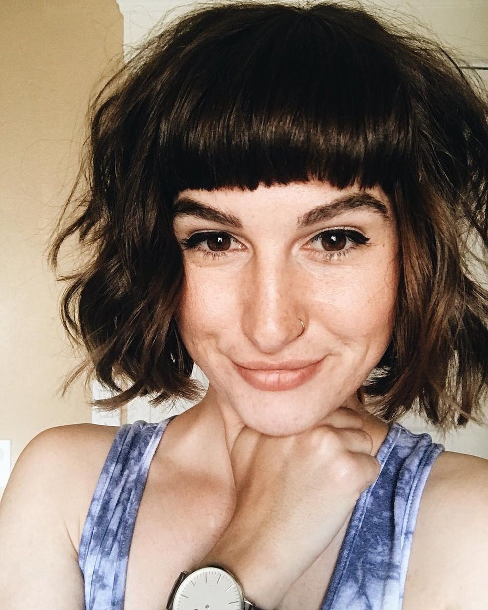 Making a Case for Microbangs, Fall’s Newest Trending Haircut - Brit + Co