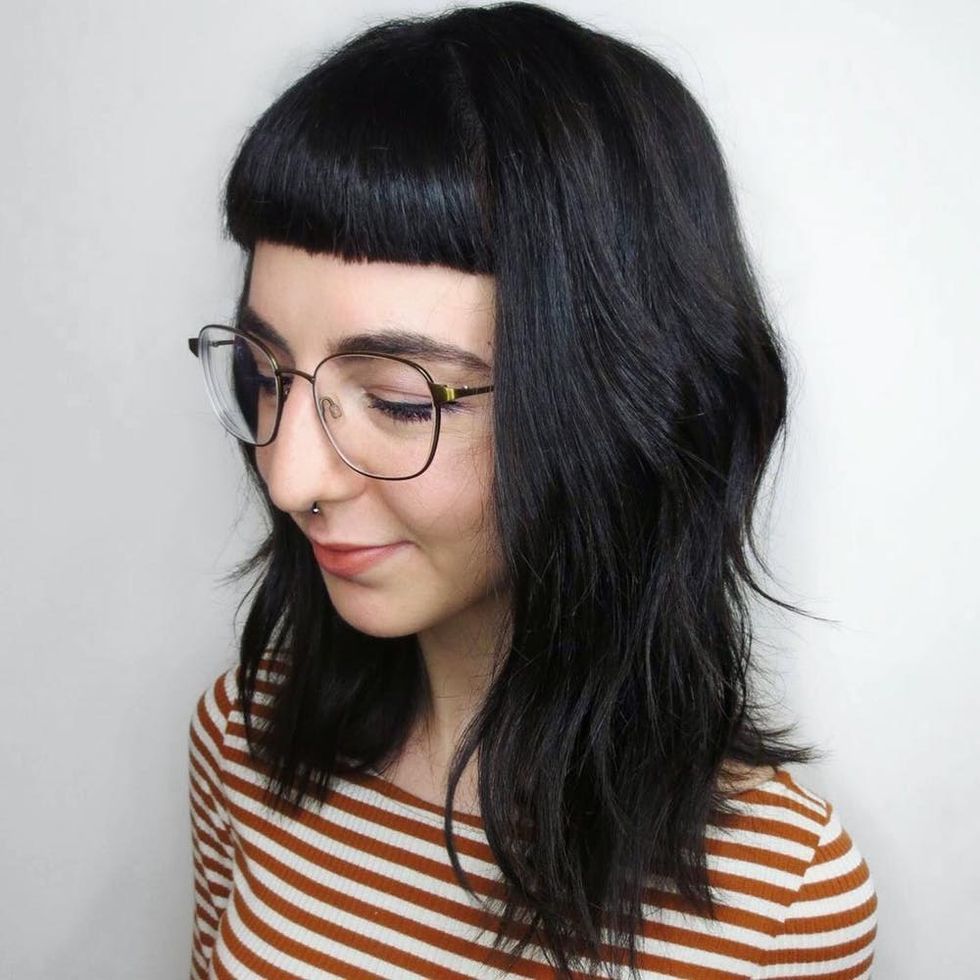 Making a Case for Microbangs, Fall’s Newest Trending Haircut - Brit + Co