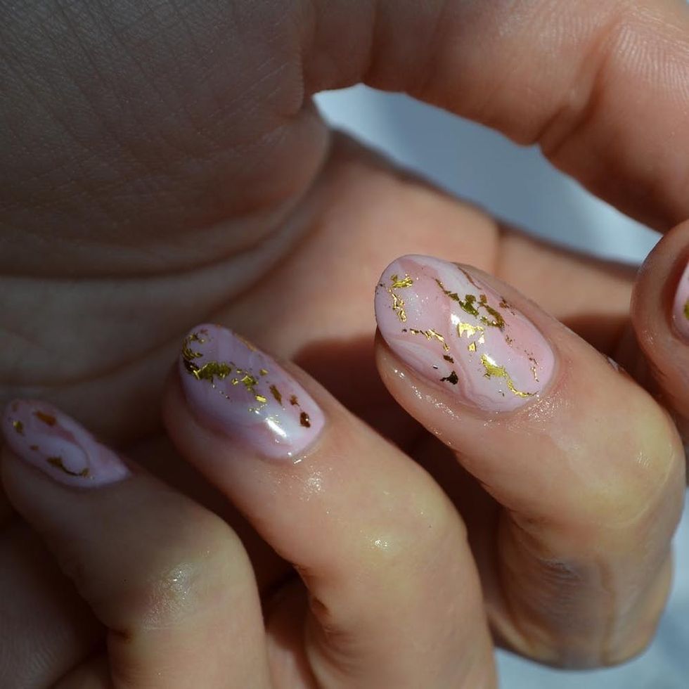12 Marble Nail Designs Perfect for Fall - Brit + Co