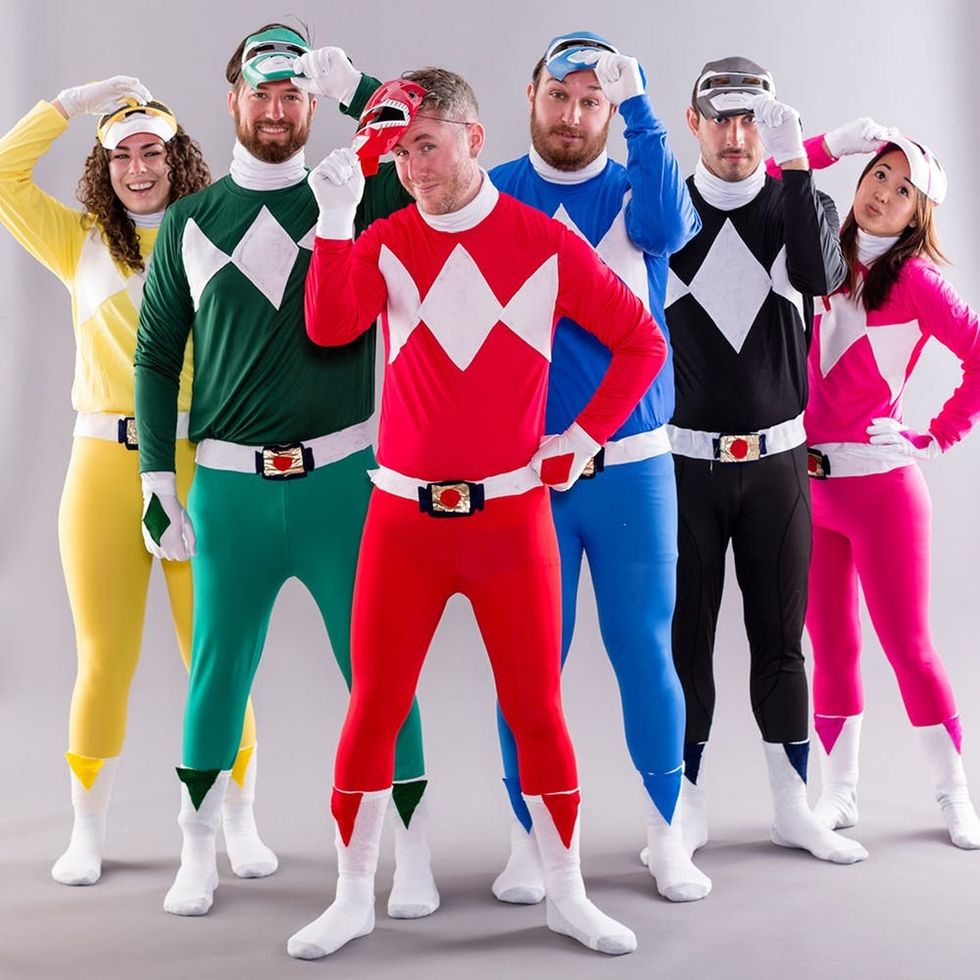 Grab Your Squad and DIY This Classic ’90s Power Rangers Costume - Brit + Co