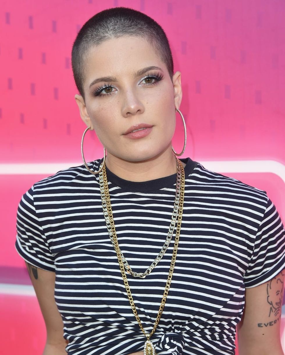 18 Female Celebs Who Rocked the Hell Out of a Shaved Head - Brit + Co