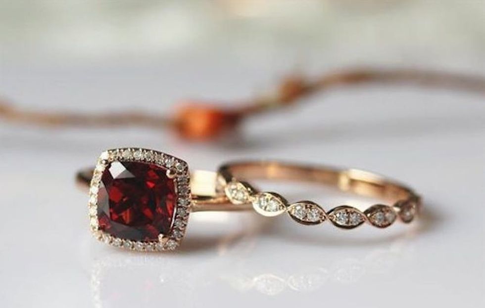 34 Unique Engagement Rings Brides Are Pinning Like Crazy - Brit + Co