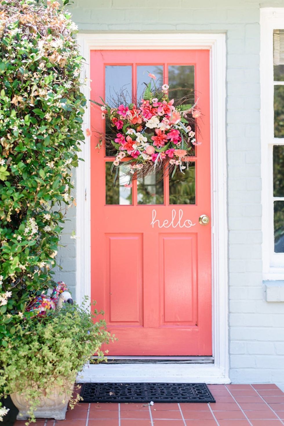 24 Door Decor Ideas to Rock This Summer - Brit + Co
