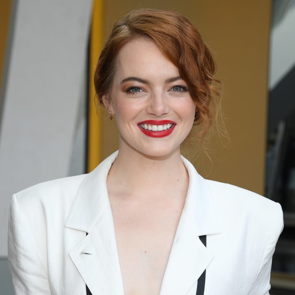 Emma Stone Without Eyebrows