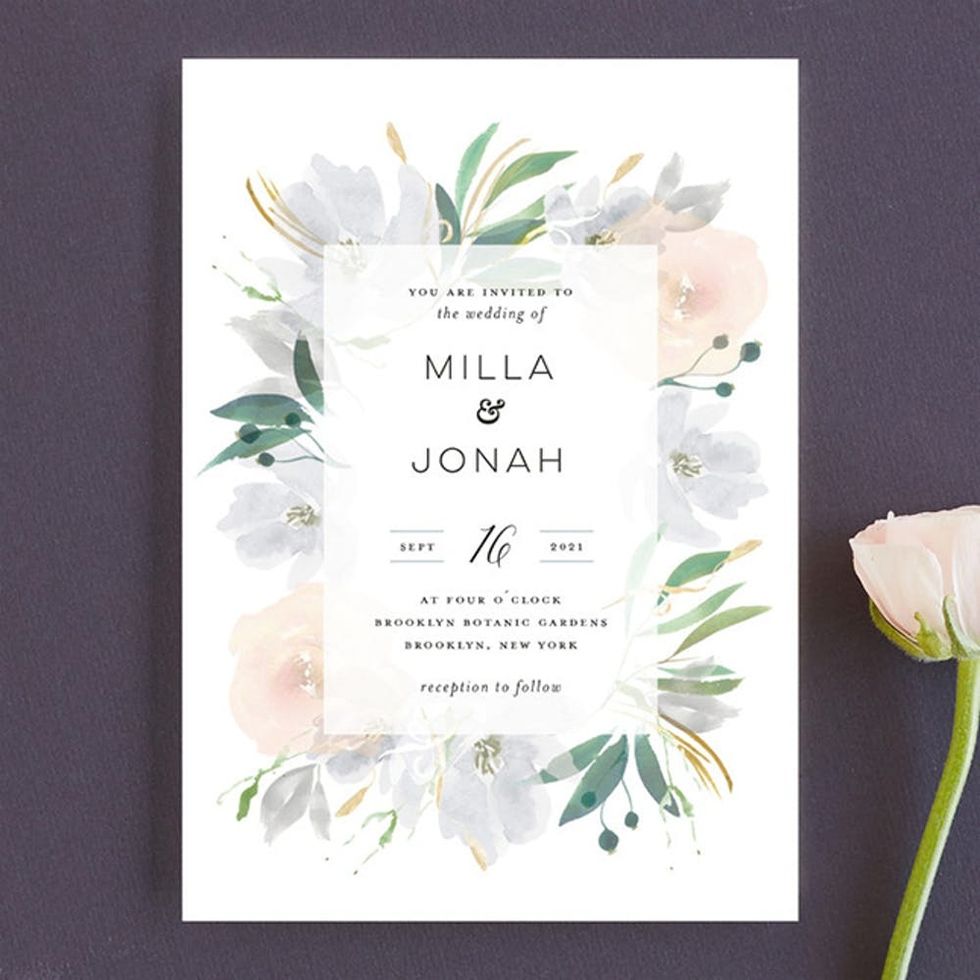 13 Wedding Invitations to Feed Your Spring Fever - Brit + Co