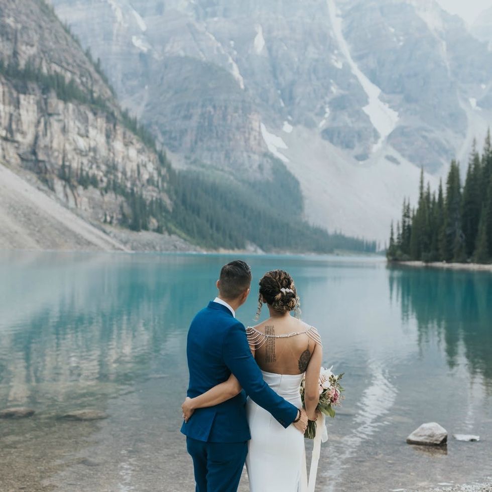 This Banff Elopement Is the Destination Wedding of Our Dreams - Brit + Co