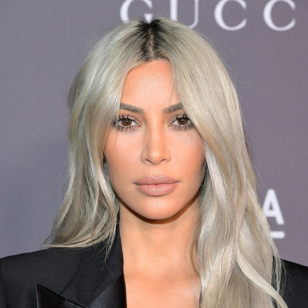 Kim Kardashian Blonde After Baby