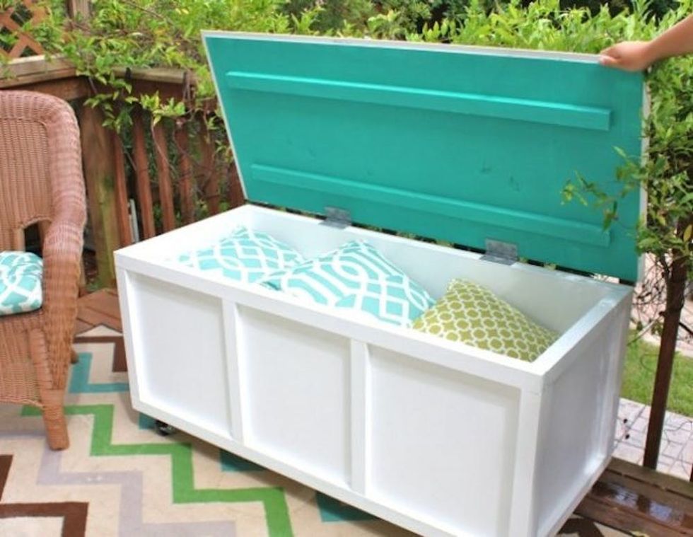 12 Organization Hacks Perfect for the Patio - Brit + Co