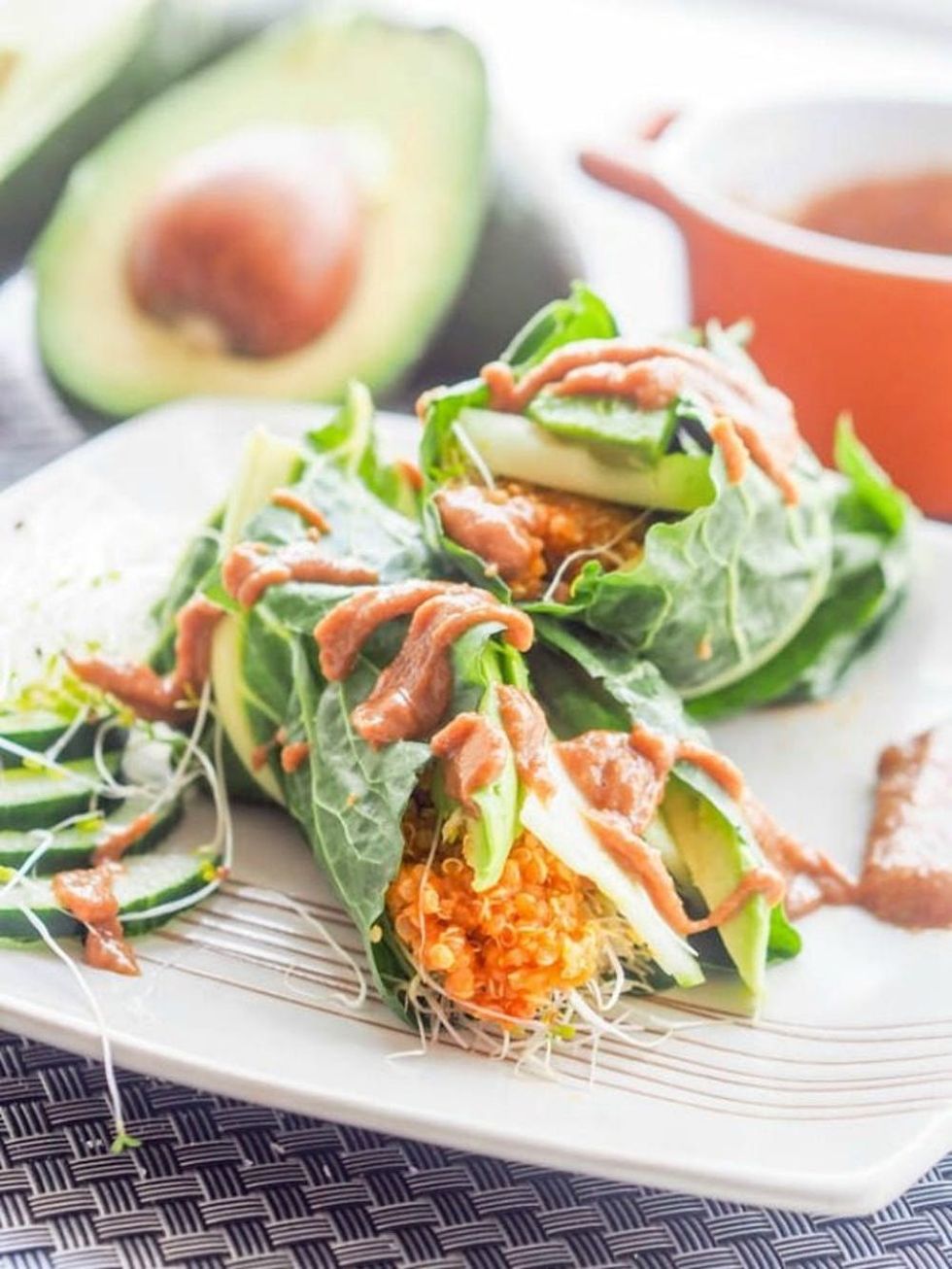 12 Collard Wraps to Mow Down on Meatless Monday - Brit + Co