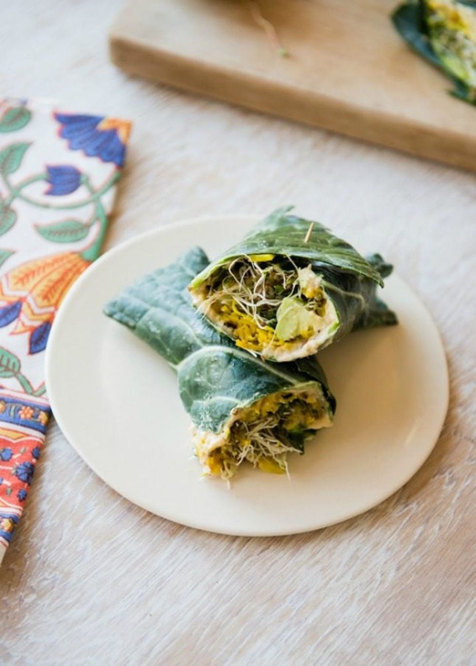 12 Collard Wraps to Mow Down on Meatless Monday - Brit + Co