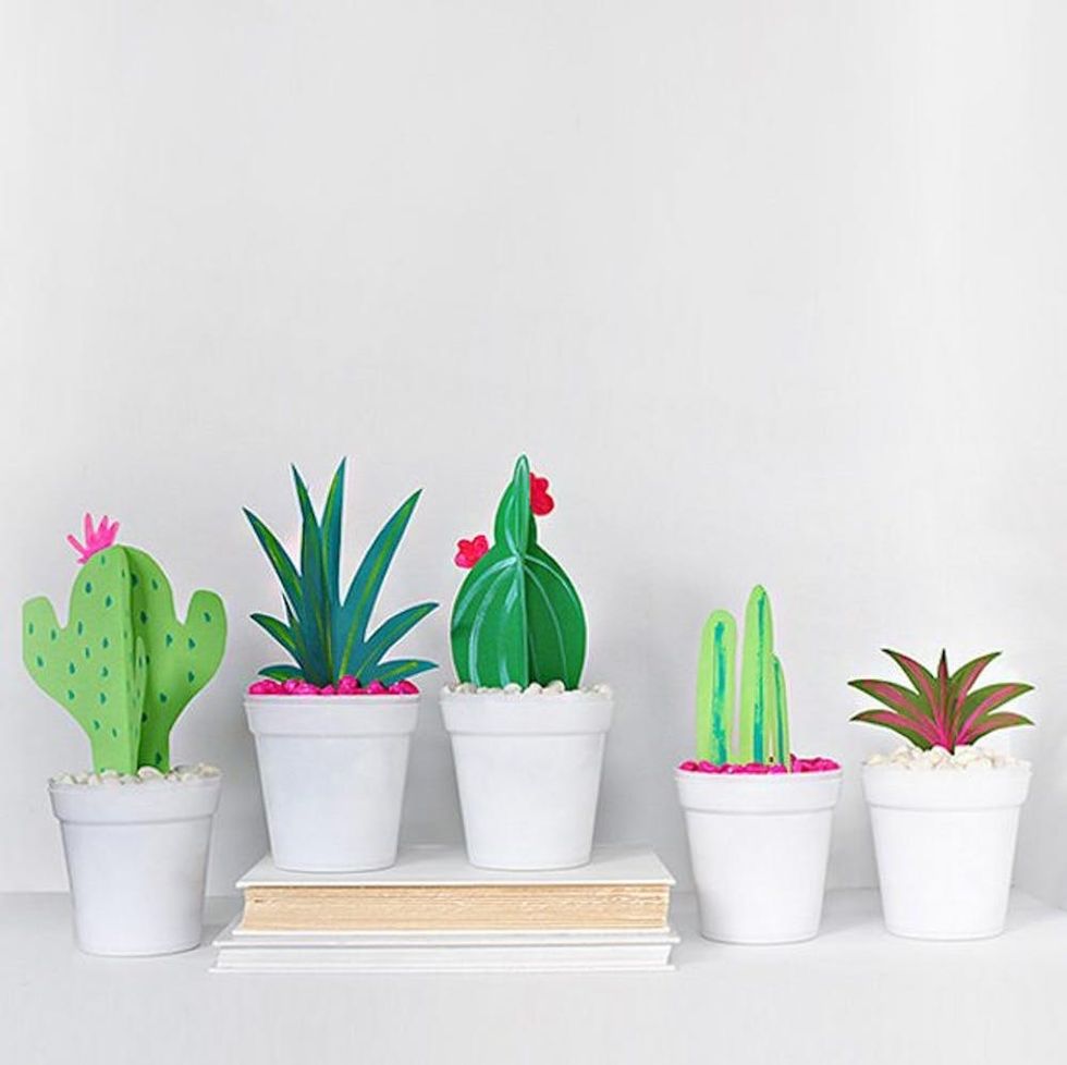 16 DIY Paper Plants to Make Your Indoor Garden a Reality - Brit + Co