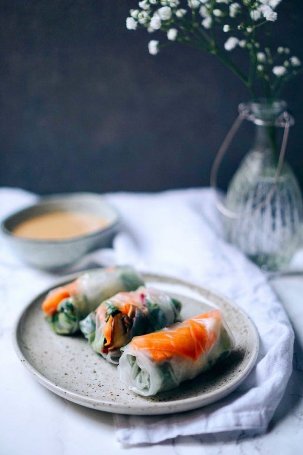 13 Vibrant Spring Roll Recipes for Meatless Monday - Brit + Co