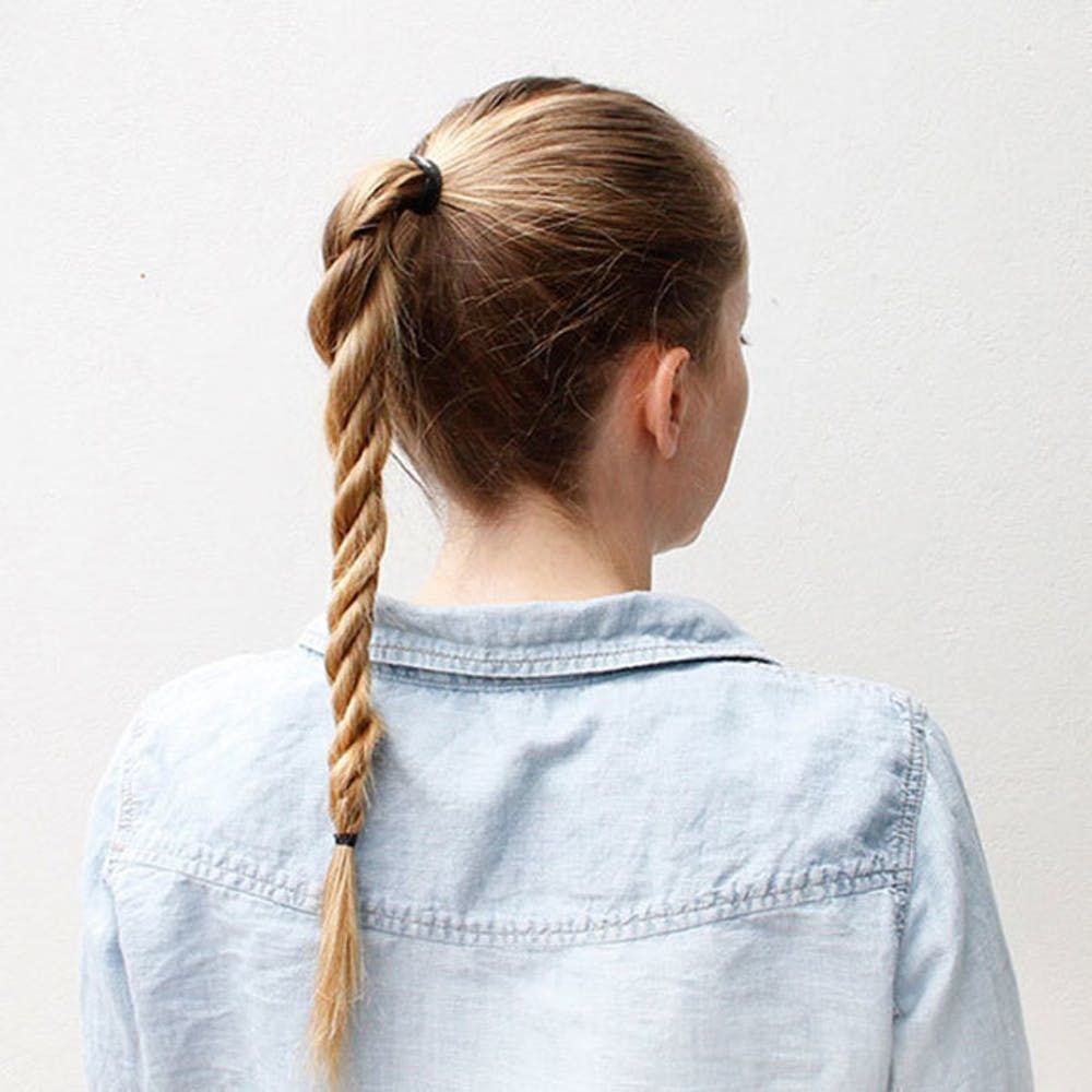 Ladder Braid Ponytail