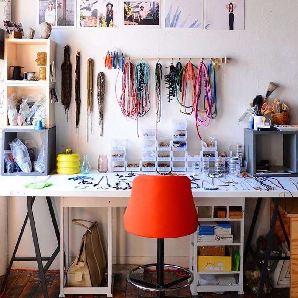 16 Inspiring Ideas for Organizing Your Craft Room - Brit + Co