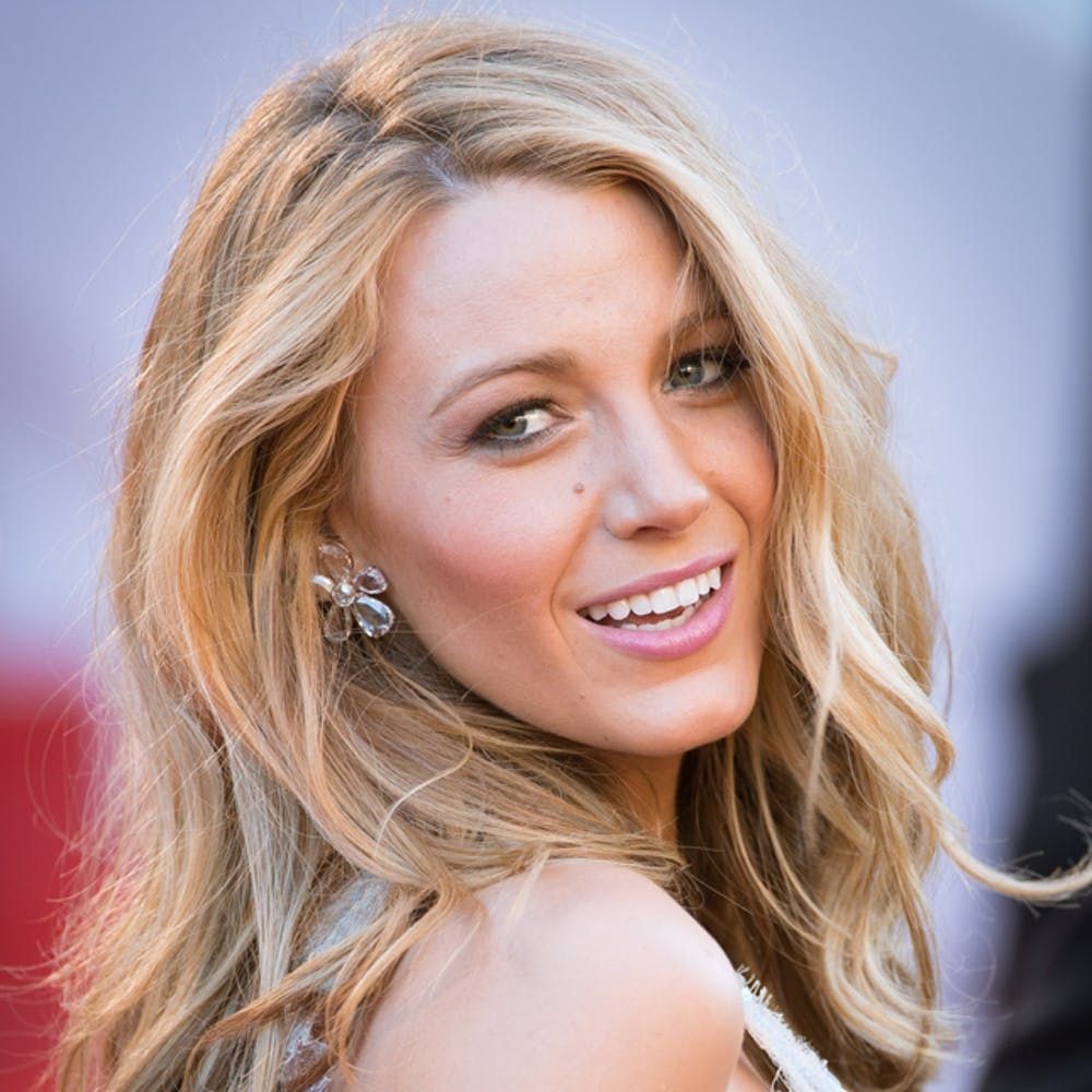 Blake Lively Natural Hair Color