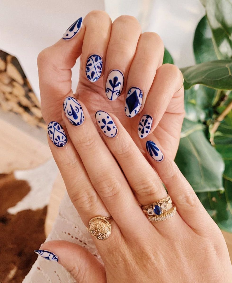 Master Tiled Nail Art: DIY Tips to Obsess Over! - Brit + Co