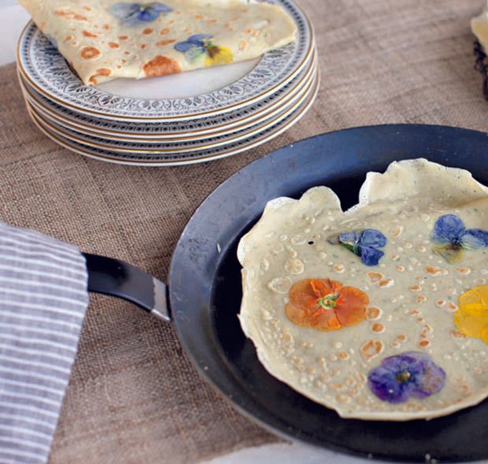 Flower Power! 27 Edible Flower Recipes - Brit + Co