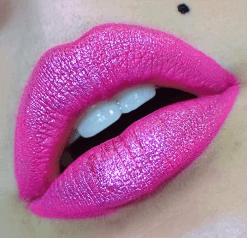 Pink Lip Looks Perfect for Holiday Party Season - Brit + Co