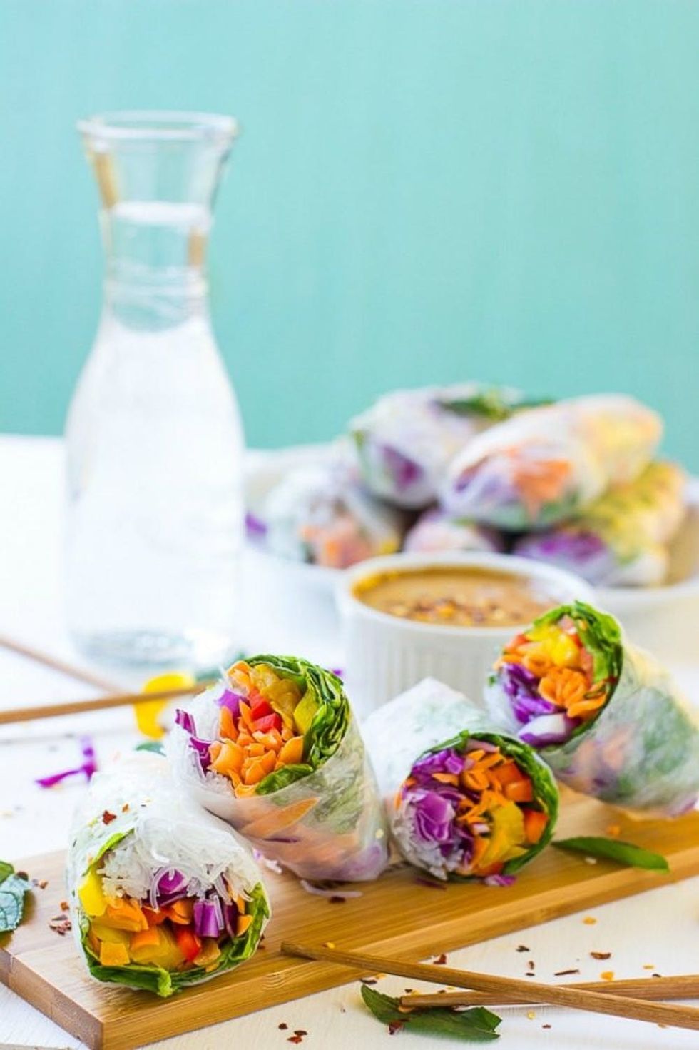 13 Vibrant Spring Roll Recipes for Meatless Monday - Brit + Co