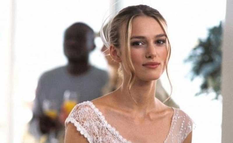 Keira Knightley Wedding Dress Love Actually