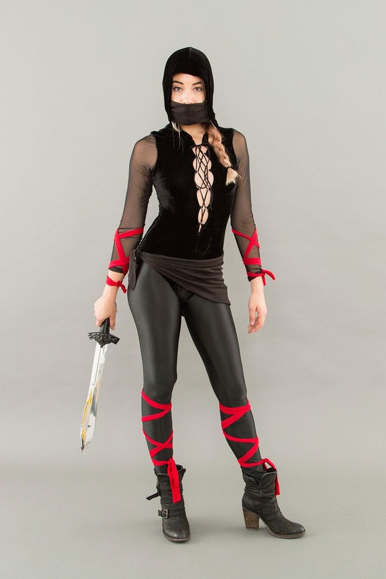 Homemade Ninja Halloween Costume