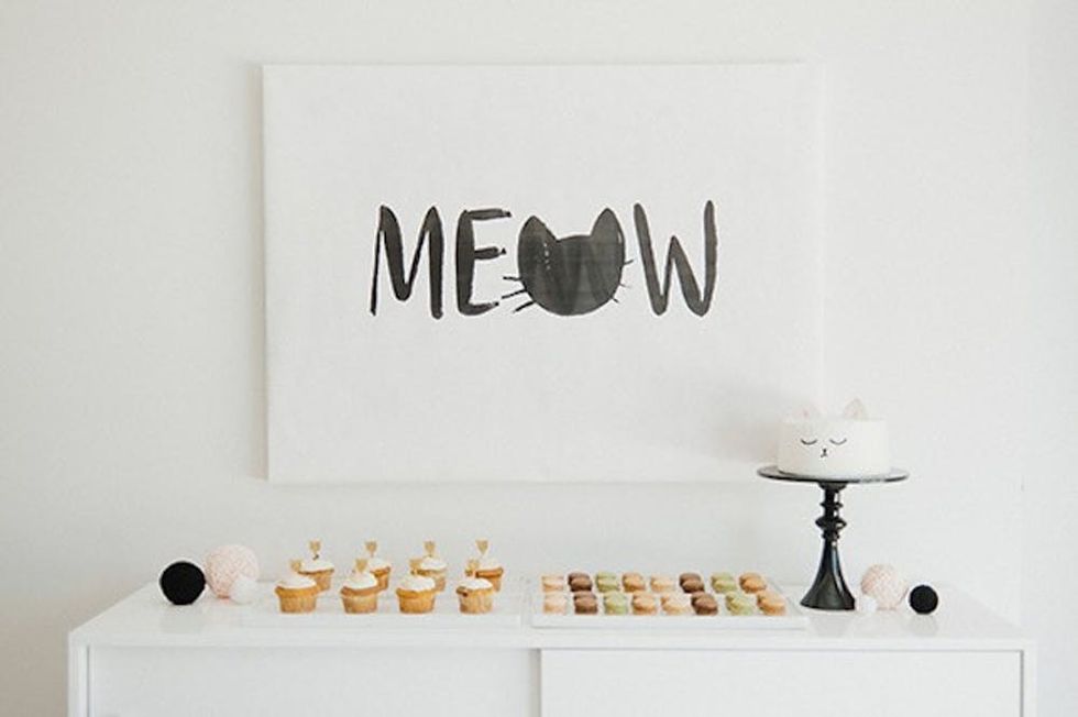 17 Ideas for Throwing the Purr-fect Cat-Themed Party - Brit + Co