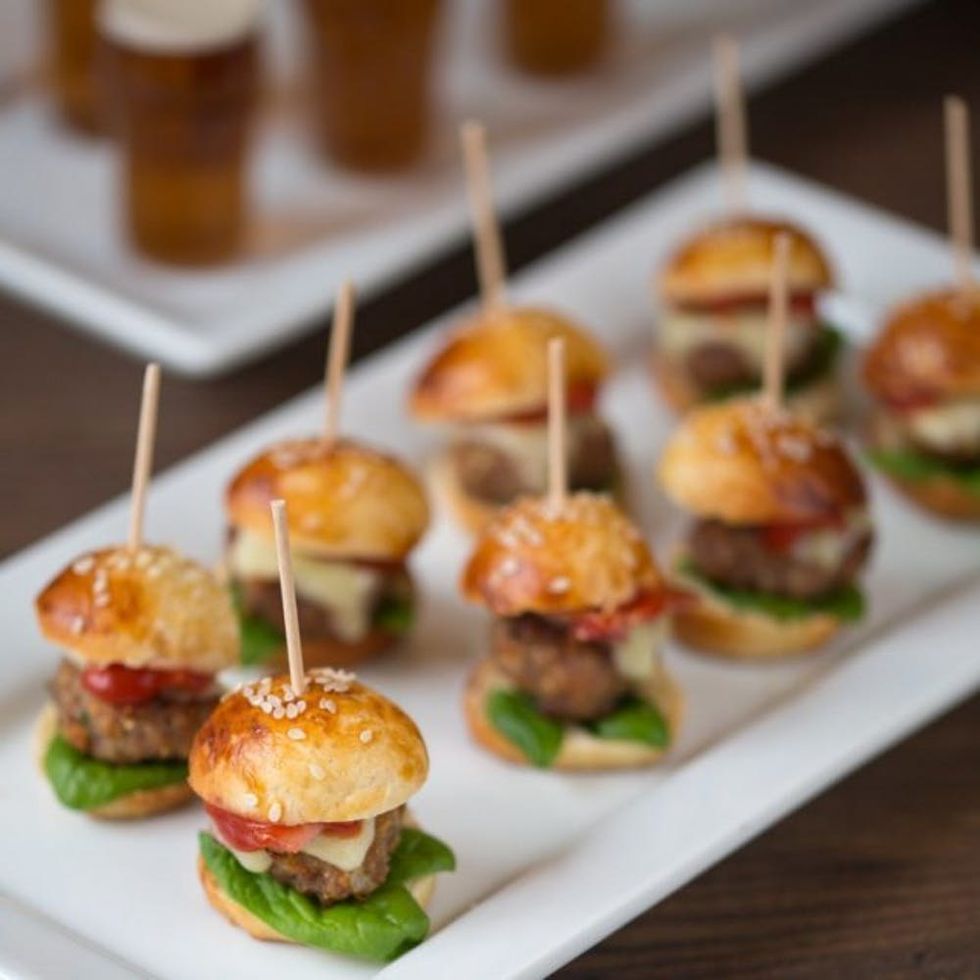 17 Pretty Canapé Recipes for Last-Minute Holiday Parties - Brit + Co