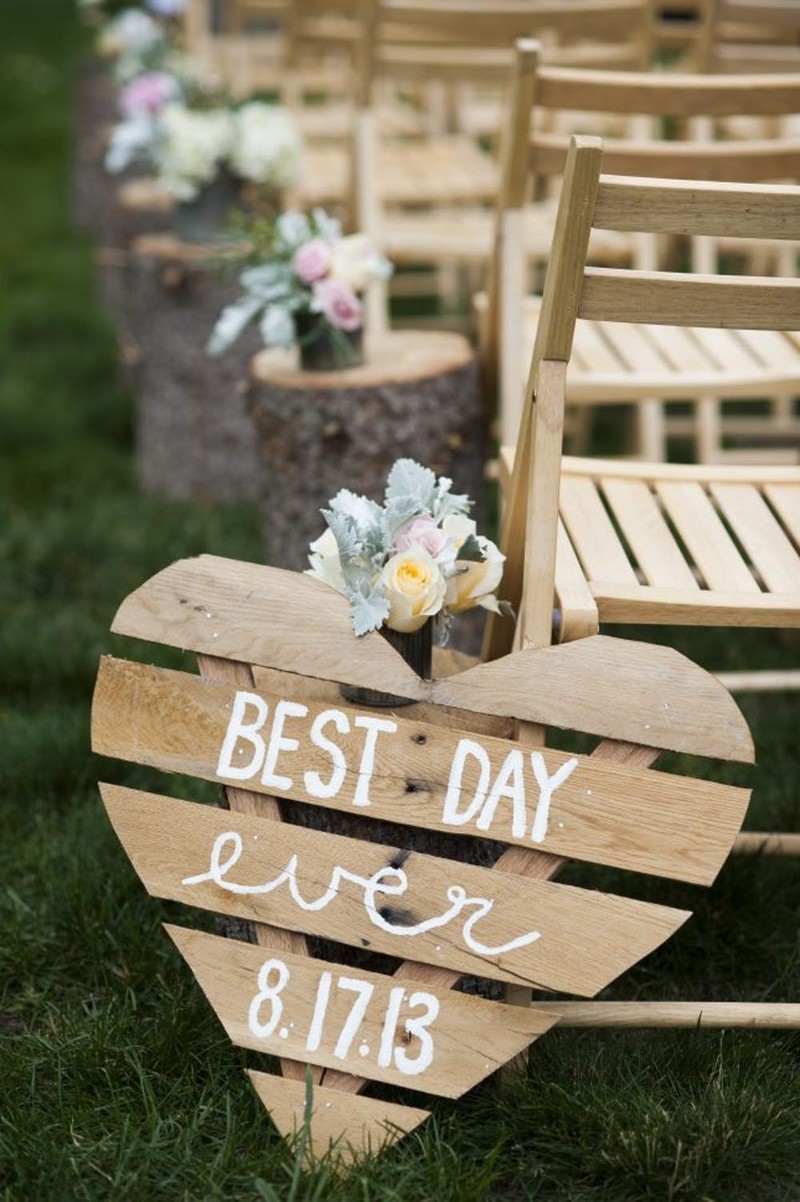 Wedding pallet ideas 60 photos - Astyledwedding.com