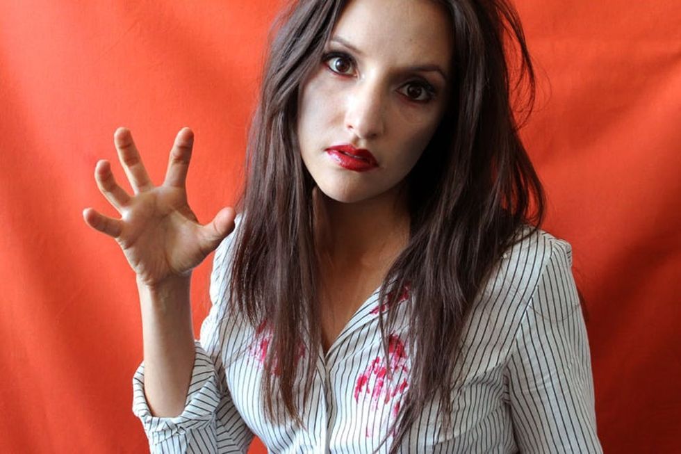 Pretty Zombie Makeup For Women