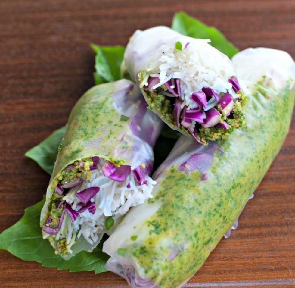 13 Vibrant Spring Roll Recipes for Meatless Monday - Brit + Co