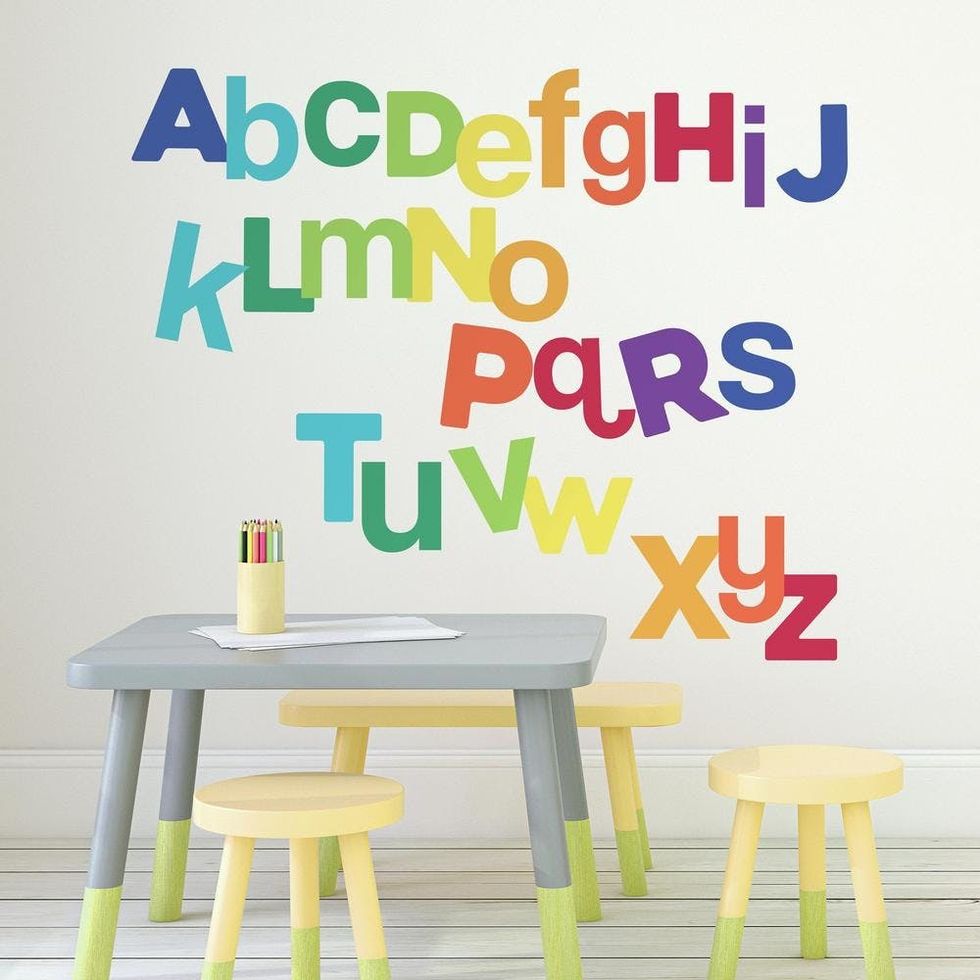 10 Awesome Alphabet-Inspired Nursery Decor Ideas - Brit + Co
