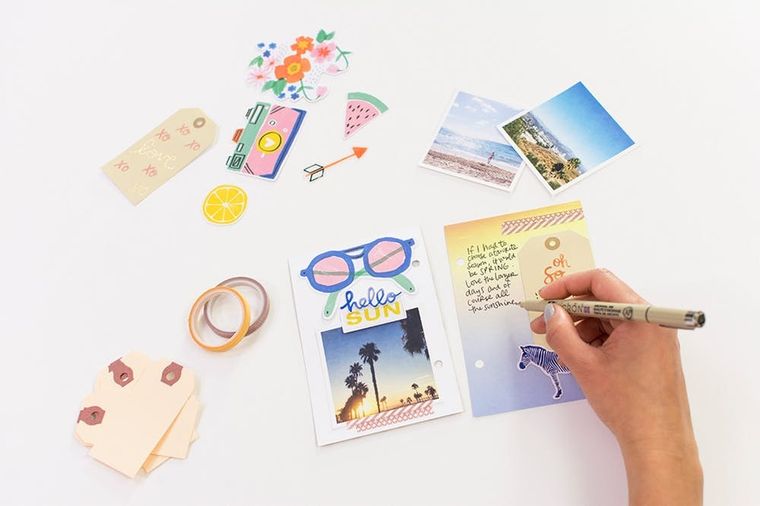 How To Make A Simple Scrapbook Step By Step