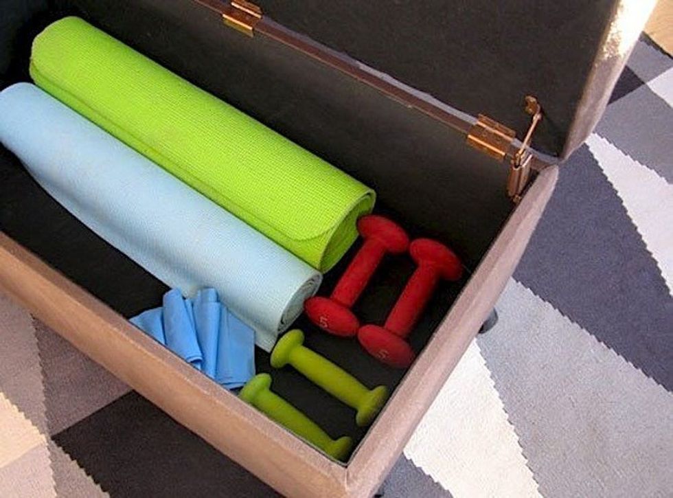 10 Small-Space Home Gym Hacks for Your Tiny Apartment - Brit + Co