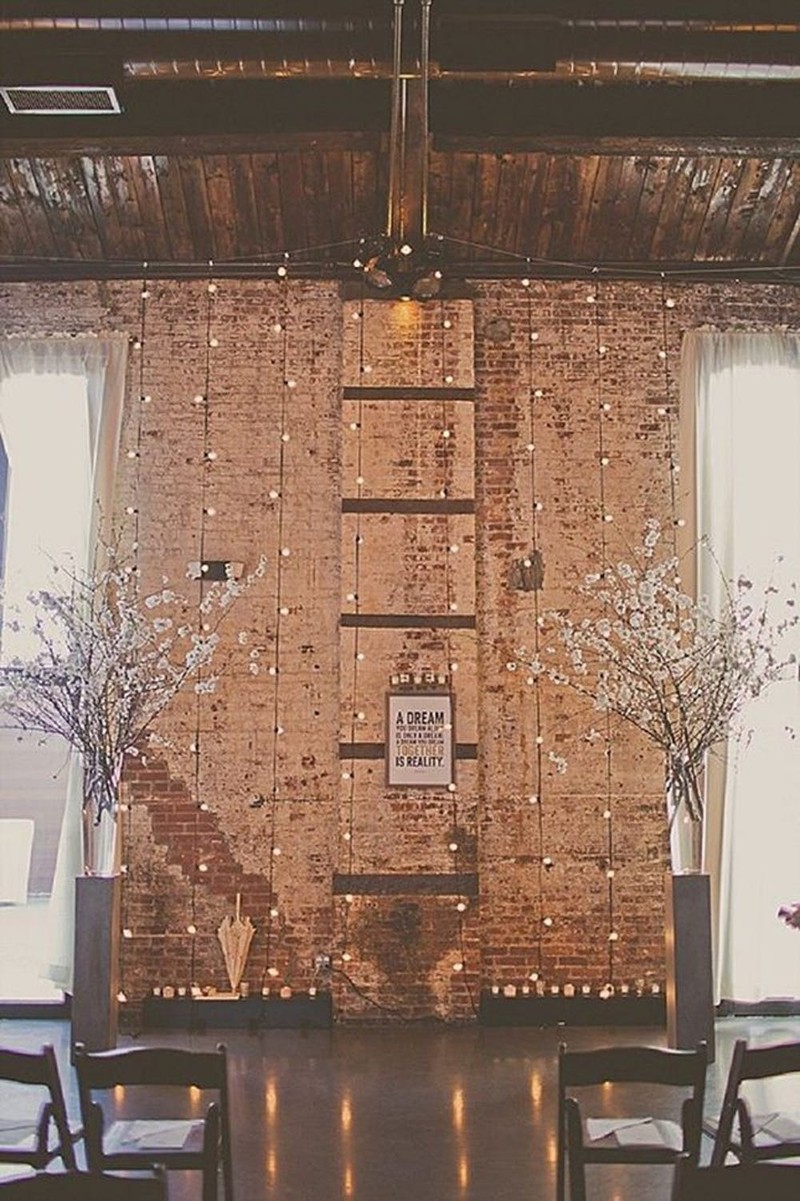 Wedding Wall String Lights