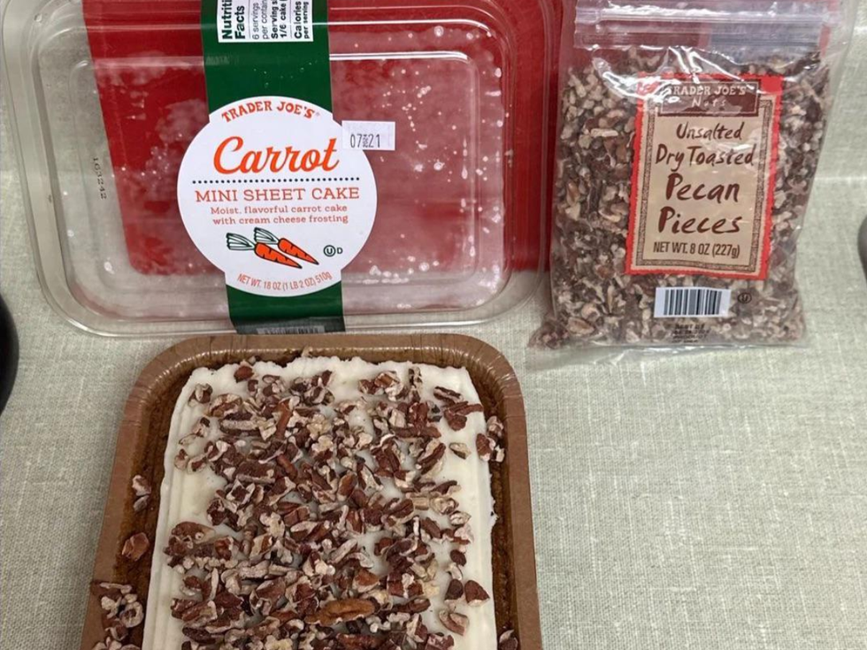 Trader Joe's Famous Carrot Cake Is Back In Time For Easter! - Brit + Co