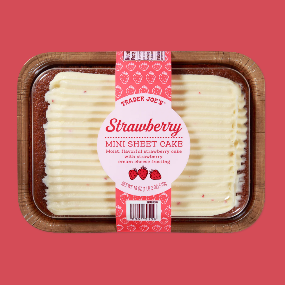 OMG, Trader Joe’s Just Added A New Mini Sheet Cake Flavor - Brit + Co