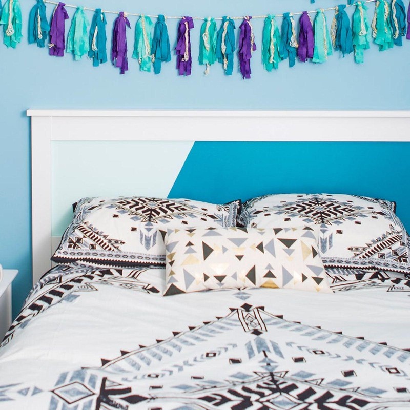 Diy Multi Colored Headboards