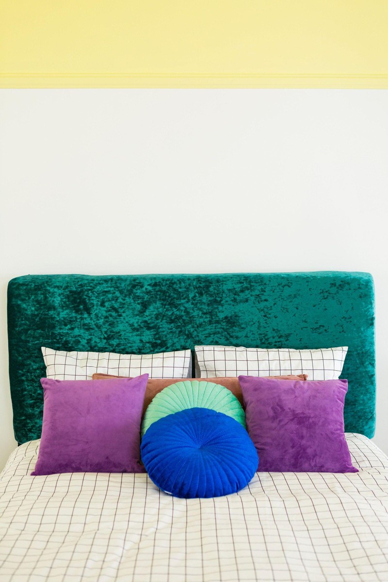 Diy Multi Colored Headboards