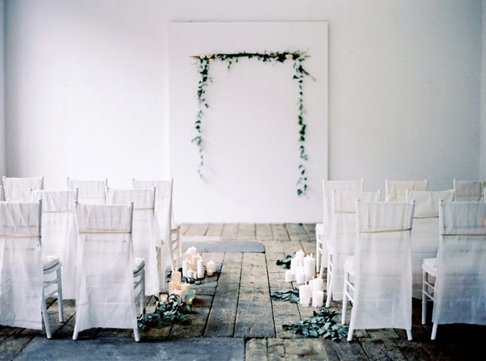 16 Minimalist Wedding Ideas That Show Less *Is* More - Brit + Co