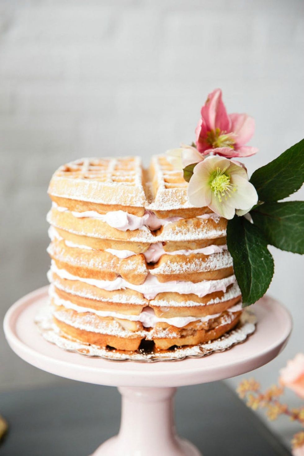 17 Wild Waffle Wedding Cakes to Wow Any Event! - Brit + Co