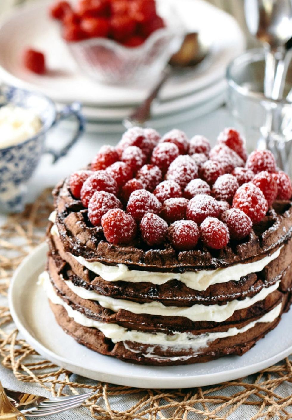 17 Wild Waffle Wedding Cakes to Wow Any Event! - Brit + Co