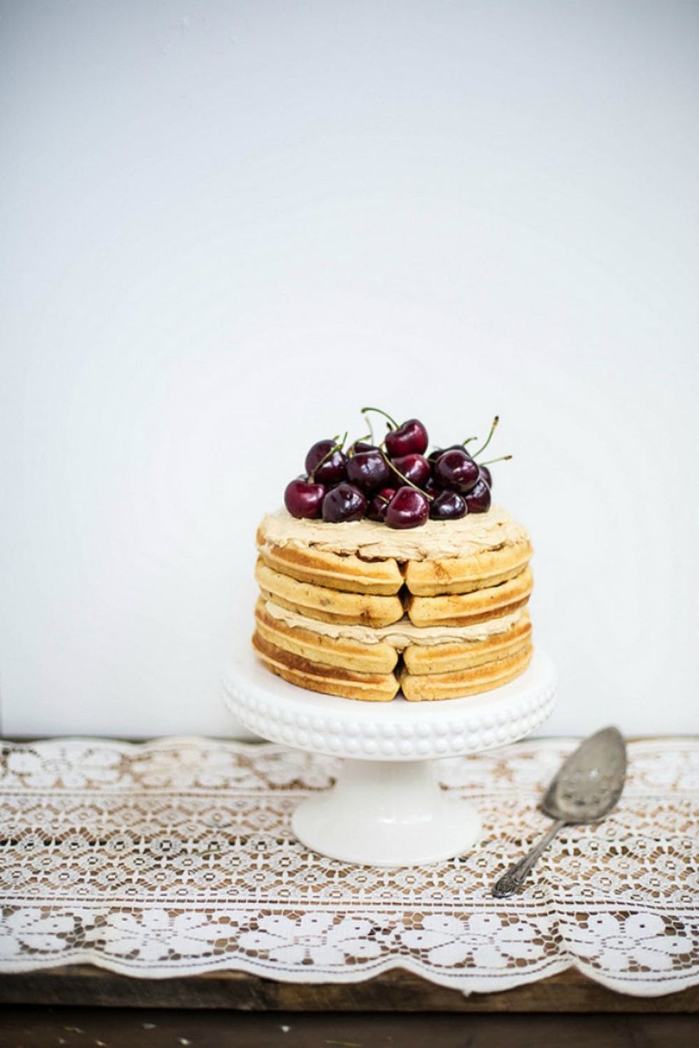 17 Wild Waffle Wedding Cakes to Wow Any Event! - Brit + Co