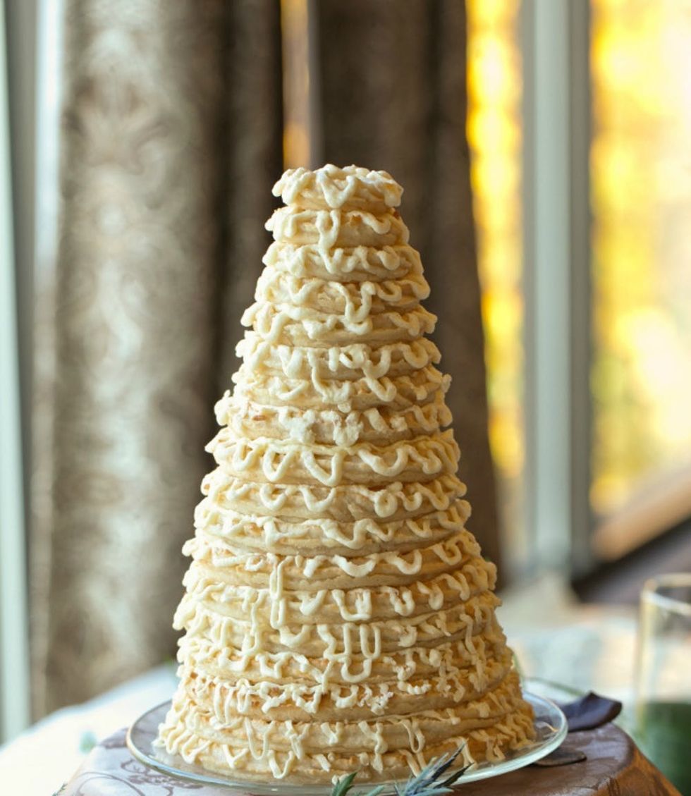 17 Wild Waffle Wedding Cakes to Wow Any Event! - Brit + Co